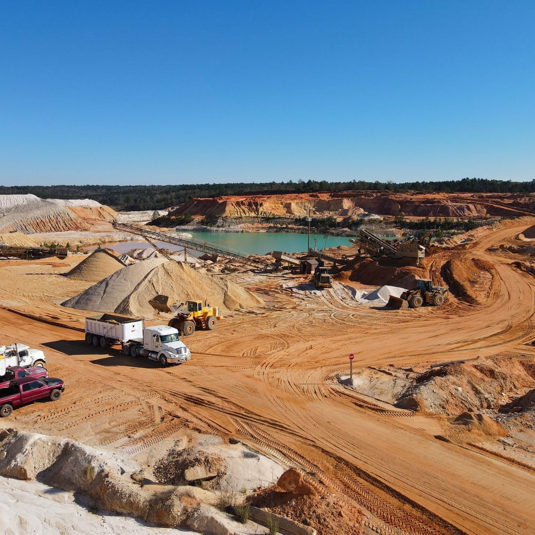 Gallery | Kaolin Mining & Overburden removal | Piedmont Mining